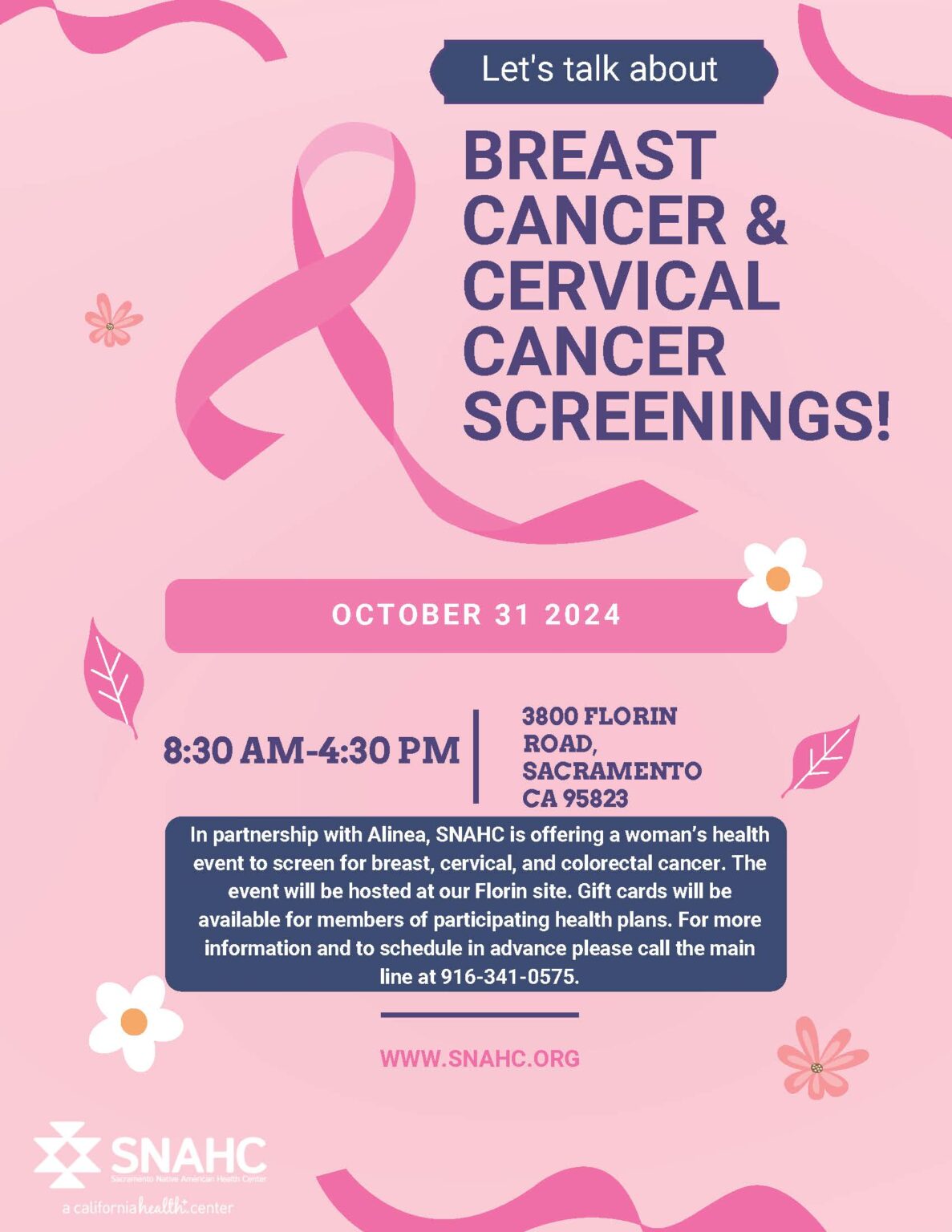 Let's Talk About: Breast Cancer & Cervical Cancer Screenings ...