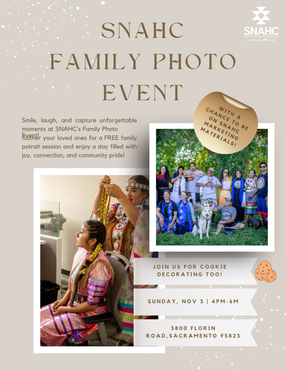 SNAHC Family Photo Event - Sacramento Native American Health Center