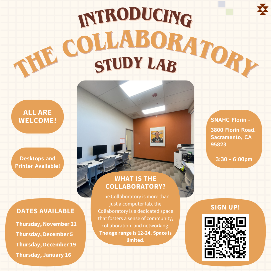 The Collaboratory - Study Lab - Sacramento Native American Health Center